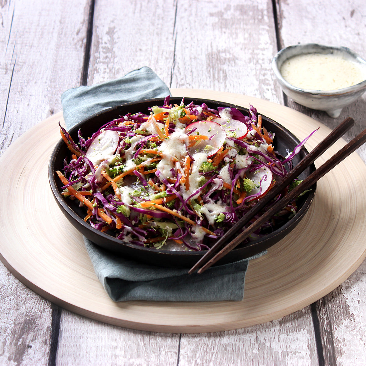 Crunchy Miso Slaw Recipe | EasiYo Foodservice UK